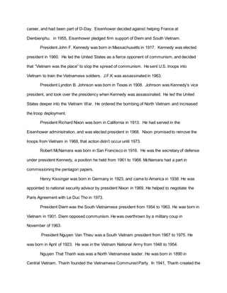 Vietnam Research Paper | DOCX