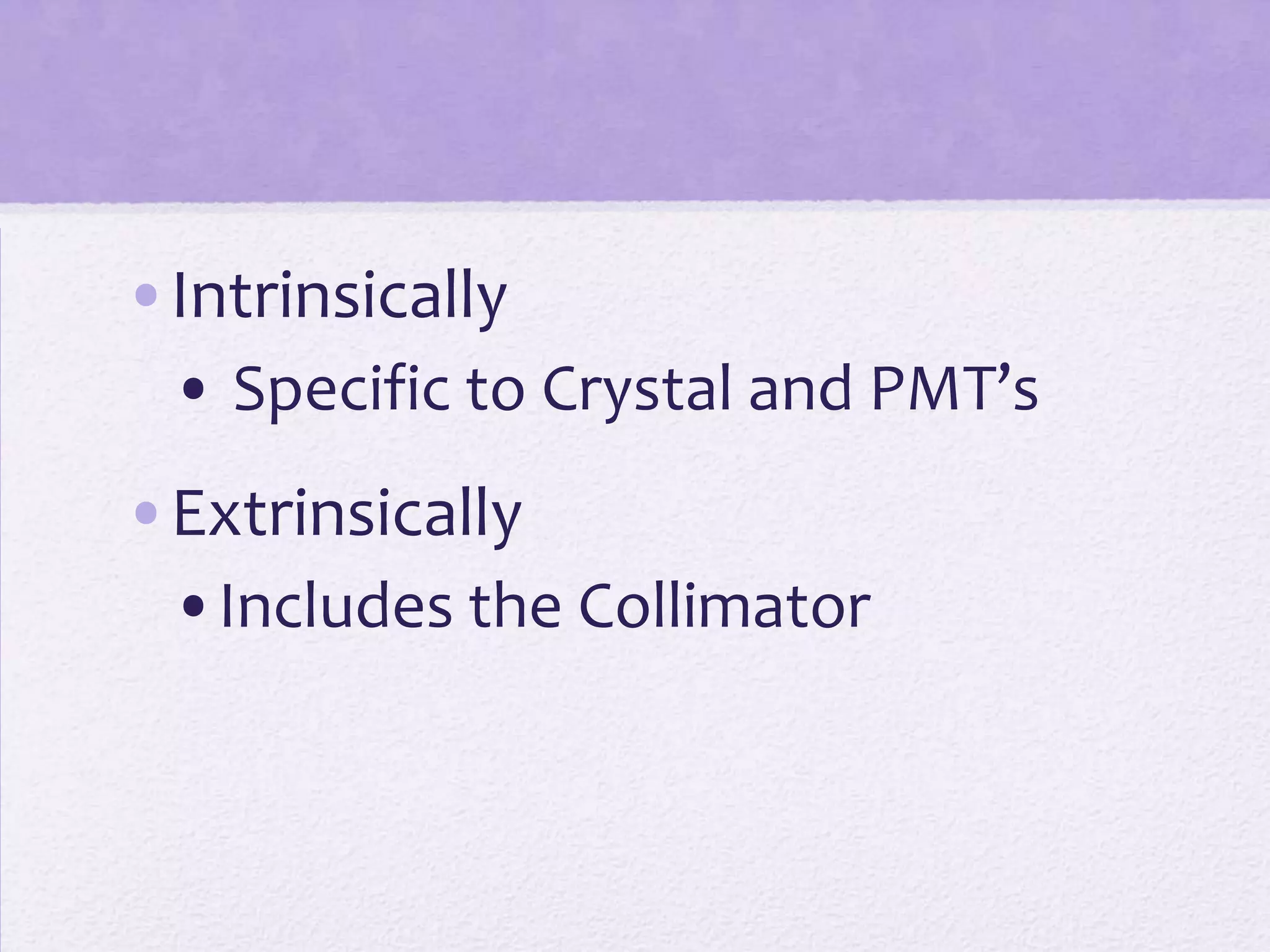 QC Gamma Camera | PPTX