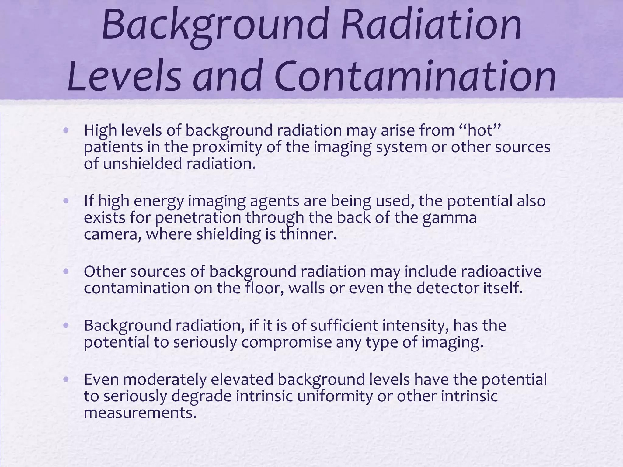 QC Gamma Camera | PPTX