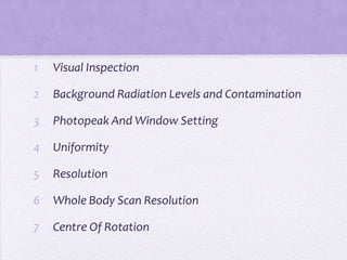 QC Gamma Camera | PPTX