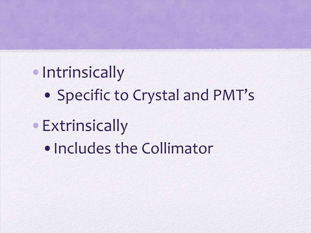 QC Gamma Camera | PPTX | Medical Tests | Medical Health