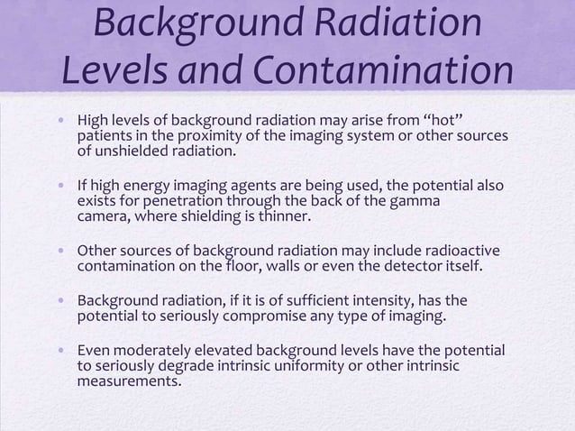 QC Gamma Camera | PPTX | Medical Tests | Medical Health