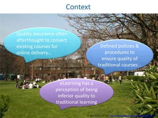 Quality Considerations in eLearning | PPT