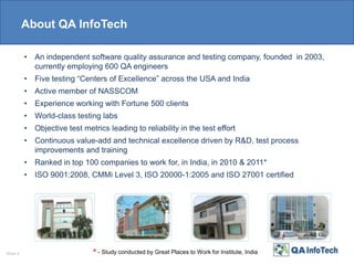 Accessibility Testing - Qa Infotech | PPTX | Technology & Computing