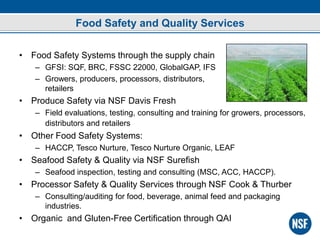 Exportando alimentos orgánicos a EE.UU. | PPTX | Agriculture | Industries