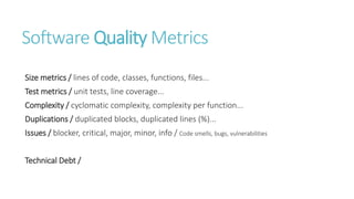 Continuous Inspection of Code Quality: SonarQube | PDF | Web ...