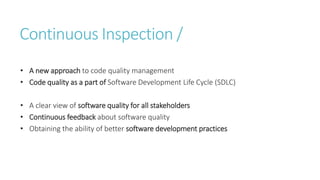 Continuous Inspection of Code Quality: SonarQube | PDF | Web ...