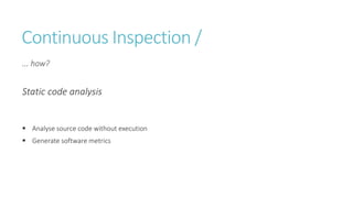Continuous Inspection of Code Quality: SonarQube | PDF | Web ...