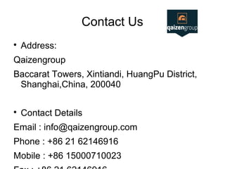 Qaizen group services | PPT