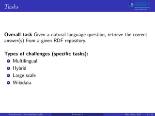 QALD-7 Question Answering over Linked Data Challenge | PDF