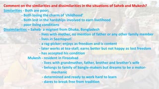 QuesAns of Lost Spring by Anees Jung | PPTX