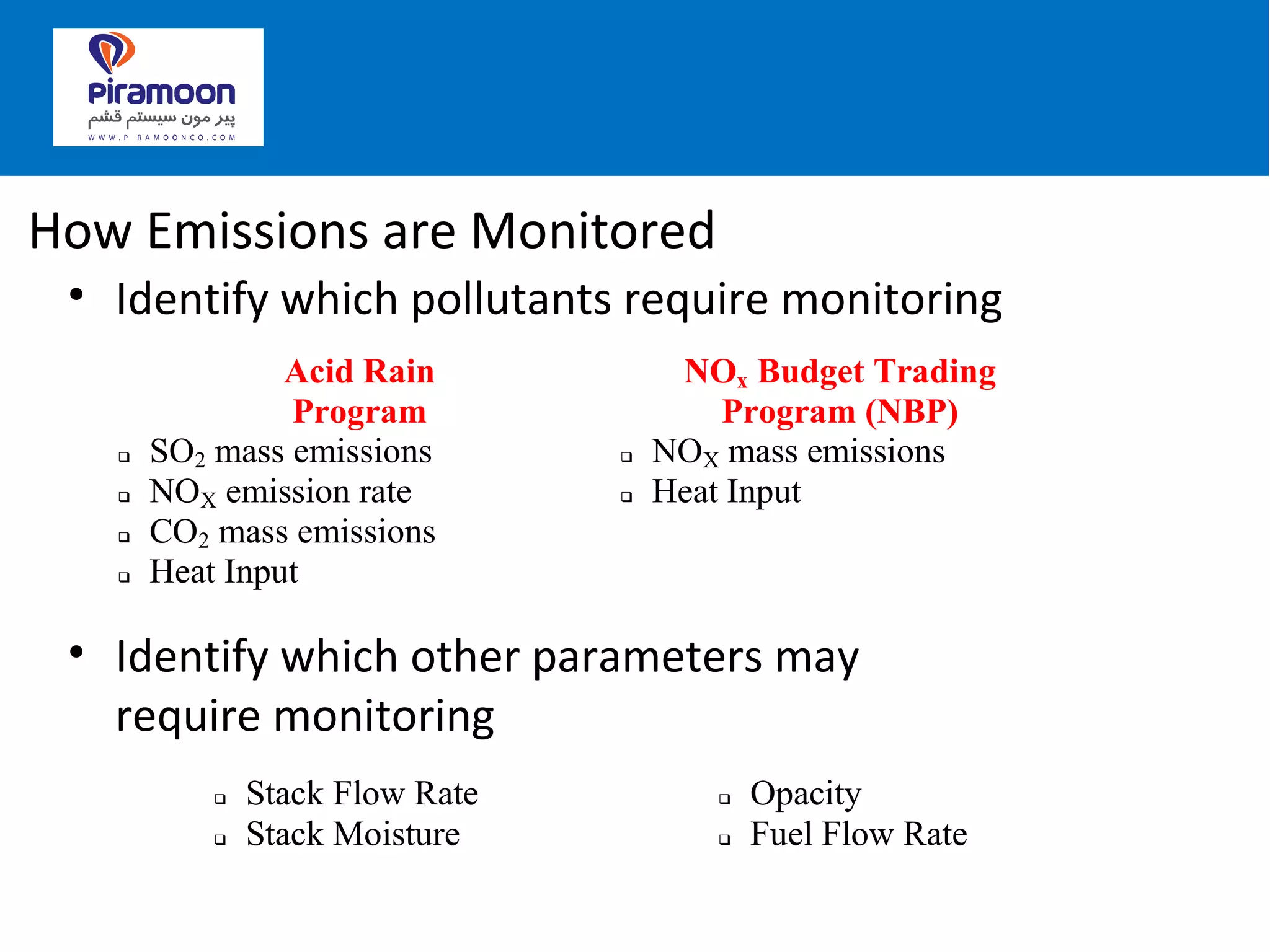 QAL and standards in CEMS systems | PPT