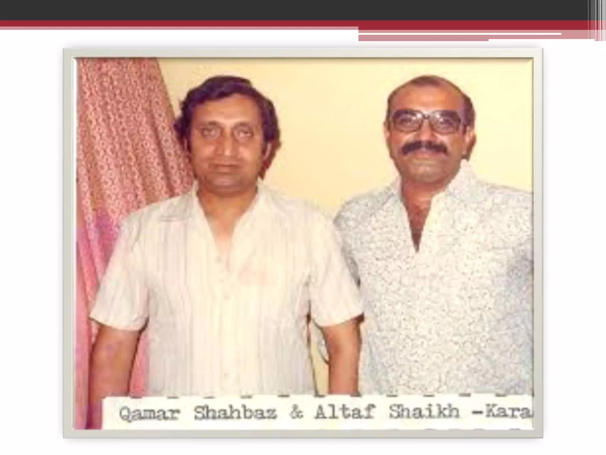 Qamar shahbaz | Drama writer & Novelist | PPT