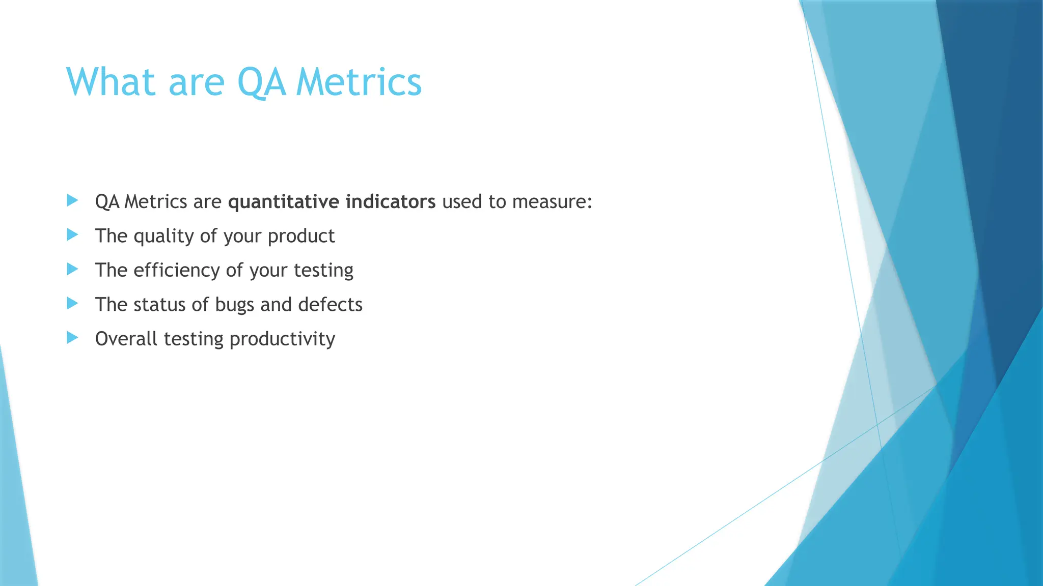 QA Metrics & Reporting – Measuring What Matters in Software Testing.pptx