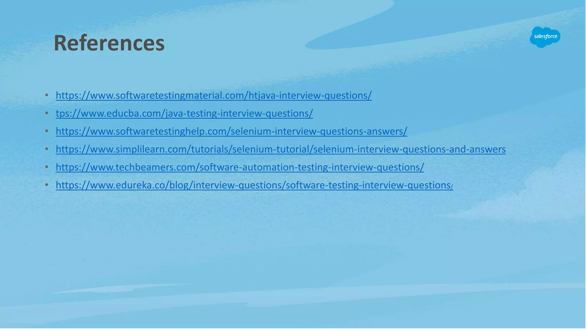 Qa Mockup Interview For Automation Testing Pptx Resume Writing And Advice Job Search