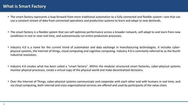 Smart Garment Factory | PPTX