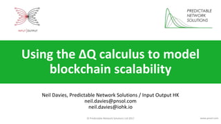 ∆Q and blockchain | PPT