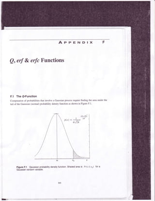 Q and erf functions | PDF