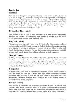 Qantas airlines | DOCX