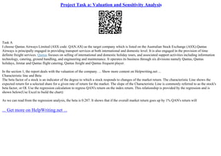 Qantas Case Study | PPT