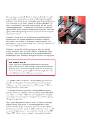 Qantas freight case_study_final | PDF