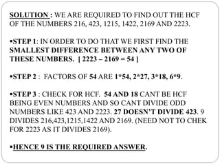 Qa number system | PPTX | Computing | Technology & Computing