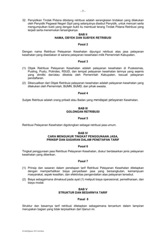 Qanun kabupaten aceh tamiang nomor 15 tahun 2011 | PDF