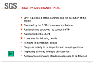 Quality Control & Quality Assurance of MS pipeline | PPT