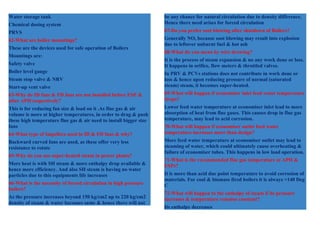 QUESTION AND ANSWER ON BOILER SYSTEMS PRESENTATION | DOCX