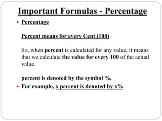 Qa percentage | PPT | Free Download