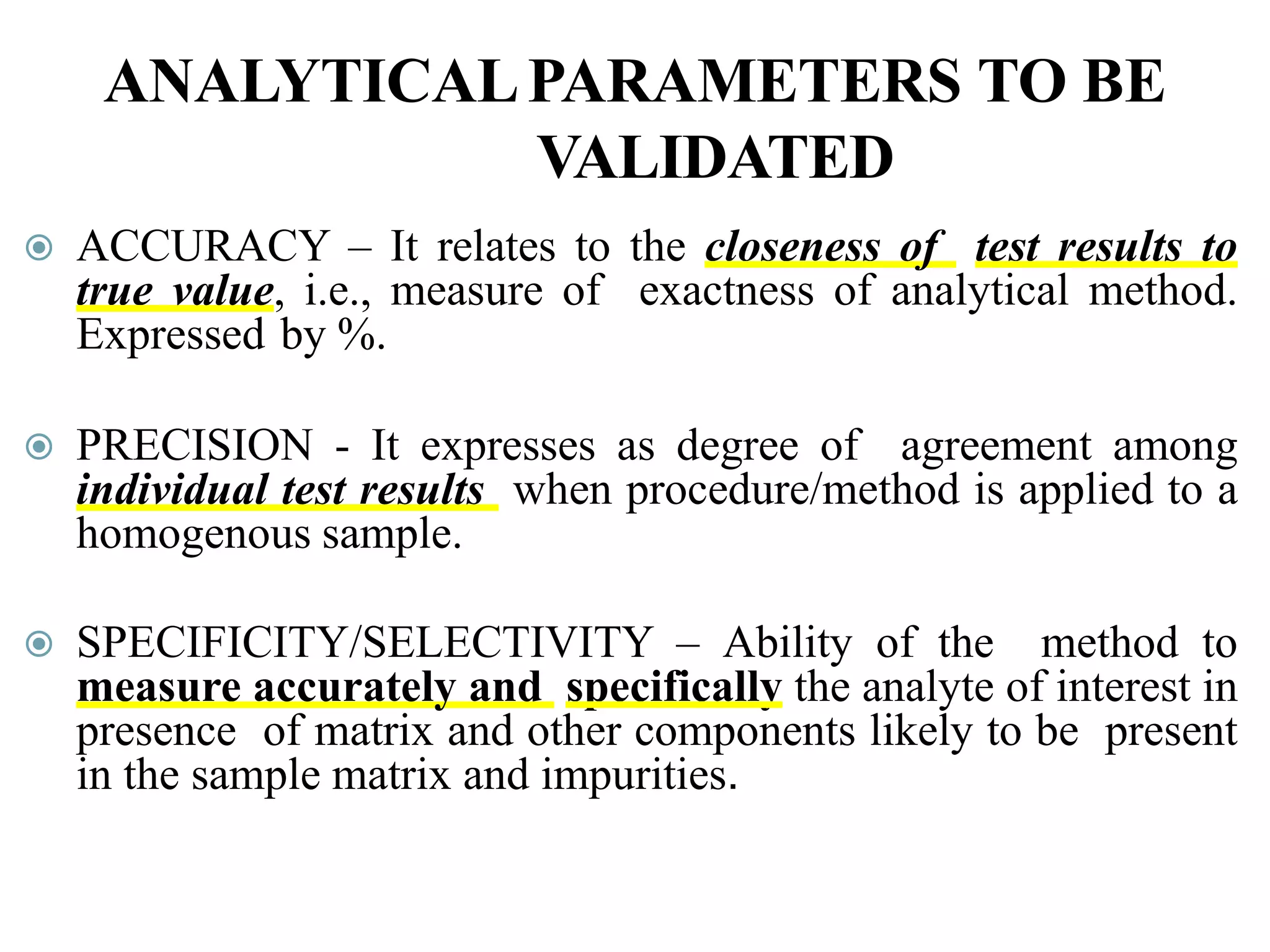 Quality assurance pharmaceutical analysis | PPTX