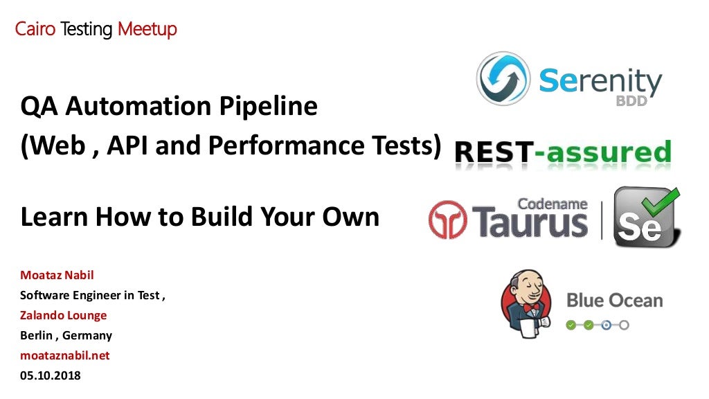 Build Your Qa Pipeline Using Serenity Selenium Webdriver Rest Ass 8720