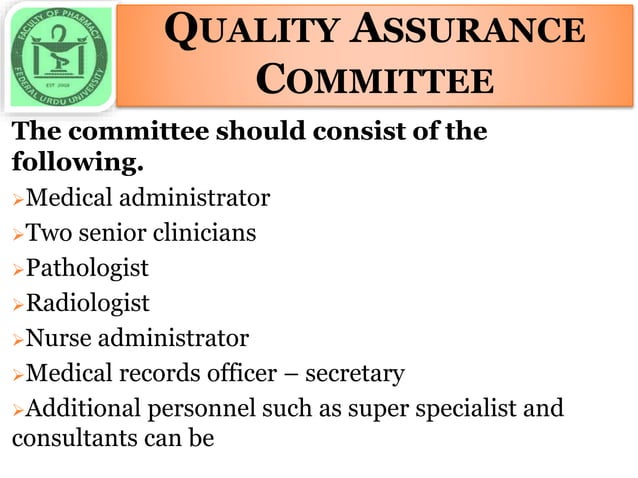 Quality Assurance | PPTX