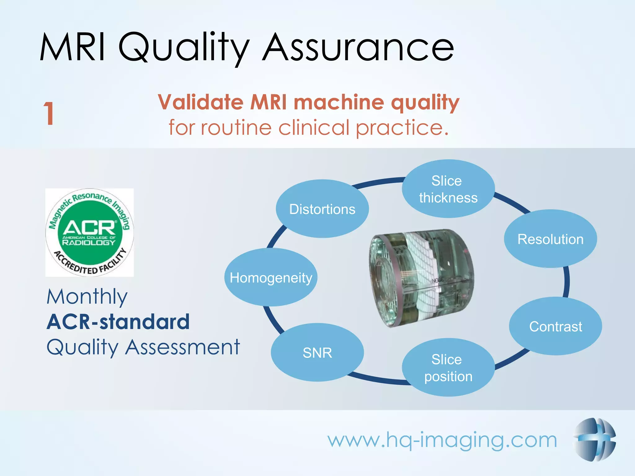 MRI Quality Assurance | PDF