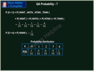 Probability QA 7 | PPT
