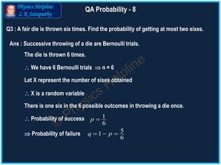 Probability QA 8 | PPT