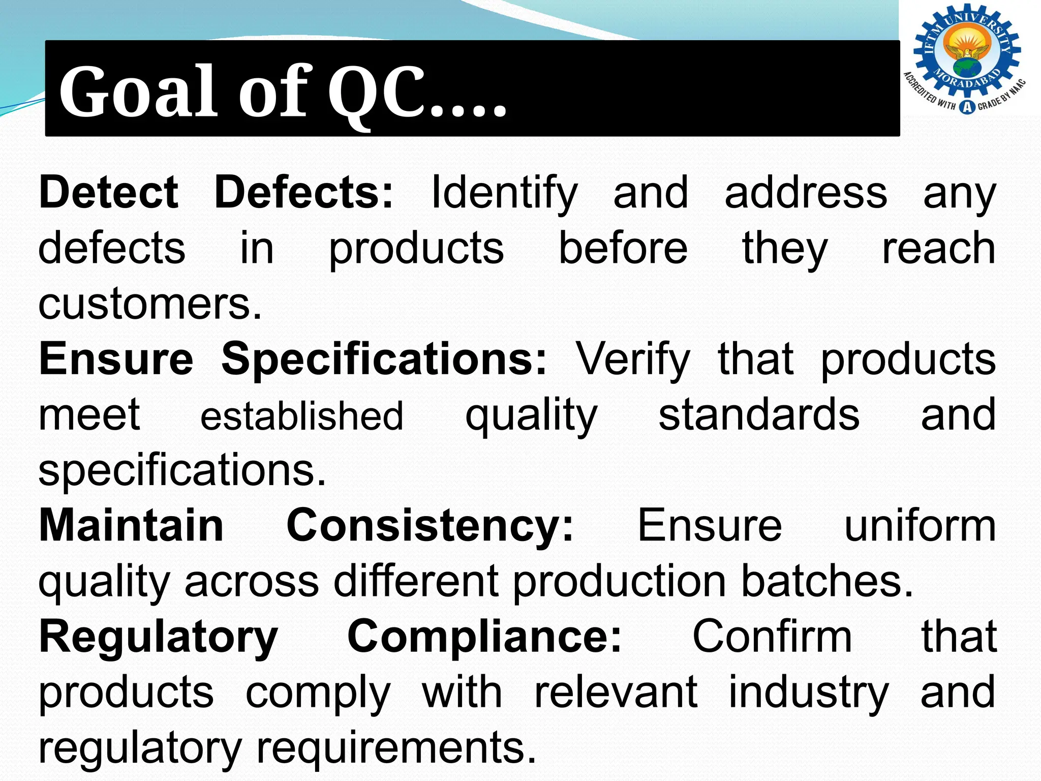 Quality Control and Quality Assurance in Pharmaceutical Industry | PPTX