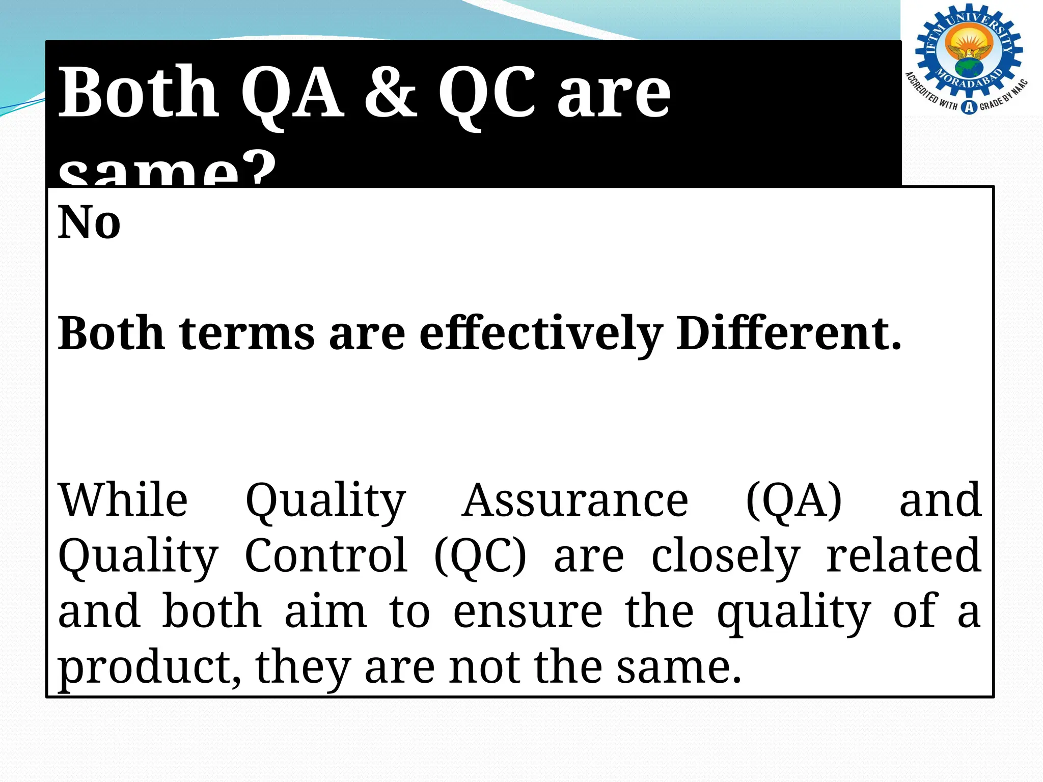 Quality Control and Quality Assurance in Pharmaceutical Industry | PPTX