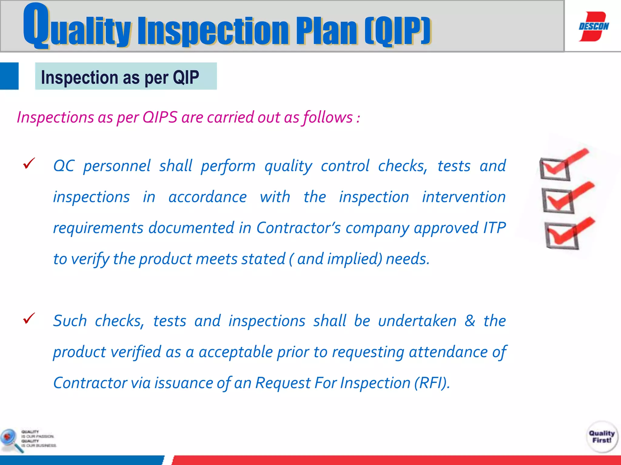 Quality assurance documentation | PDF