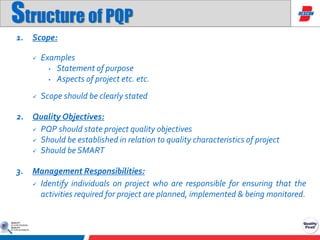 Quality assurance documentation | PDF