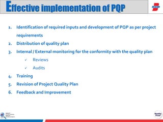 Quality assurance documentation | PDF