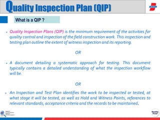 Quality assurance documentation | PDF