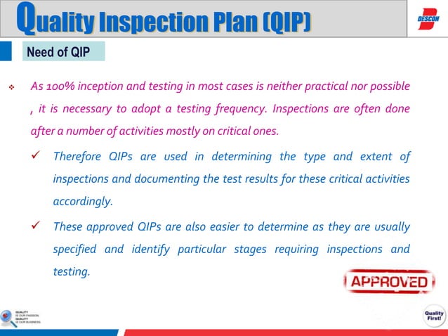 Quality assurance documentation | PDF
