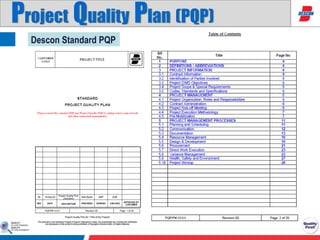 Quality assurance documentation | PDF