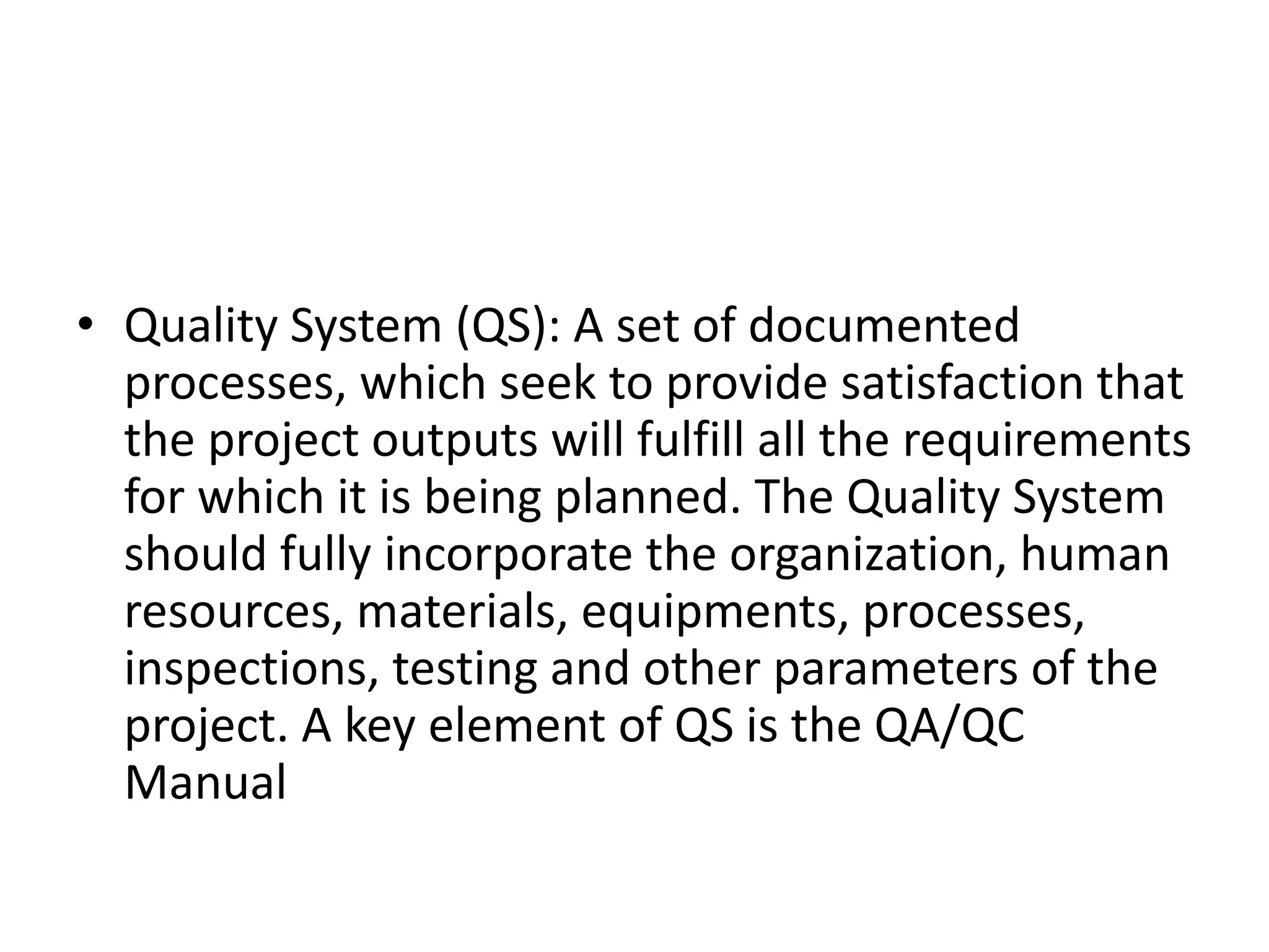 Qaqc in civil construction | PPTX