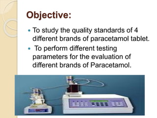 Overview on Paracetamol Drug | PPTX