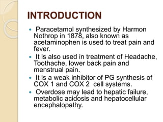 Overview on Paracetamol Drug | PPTX