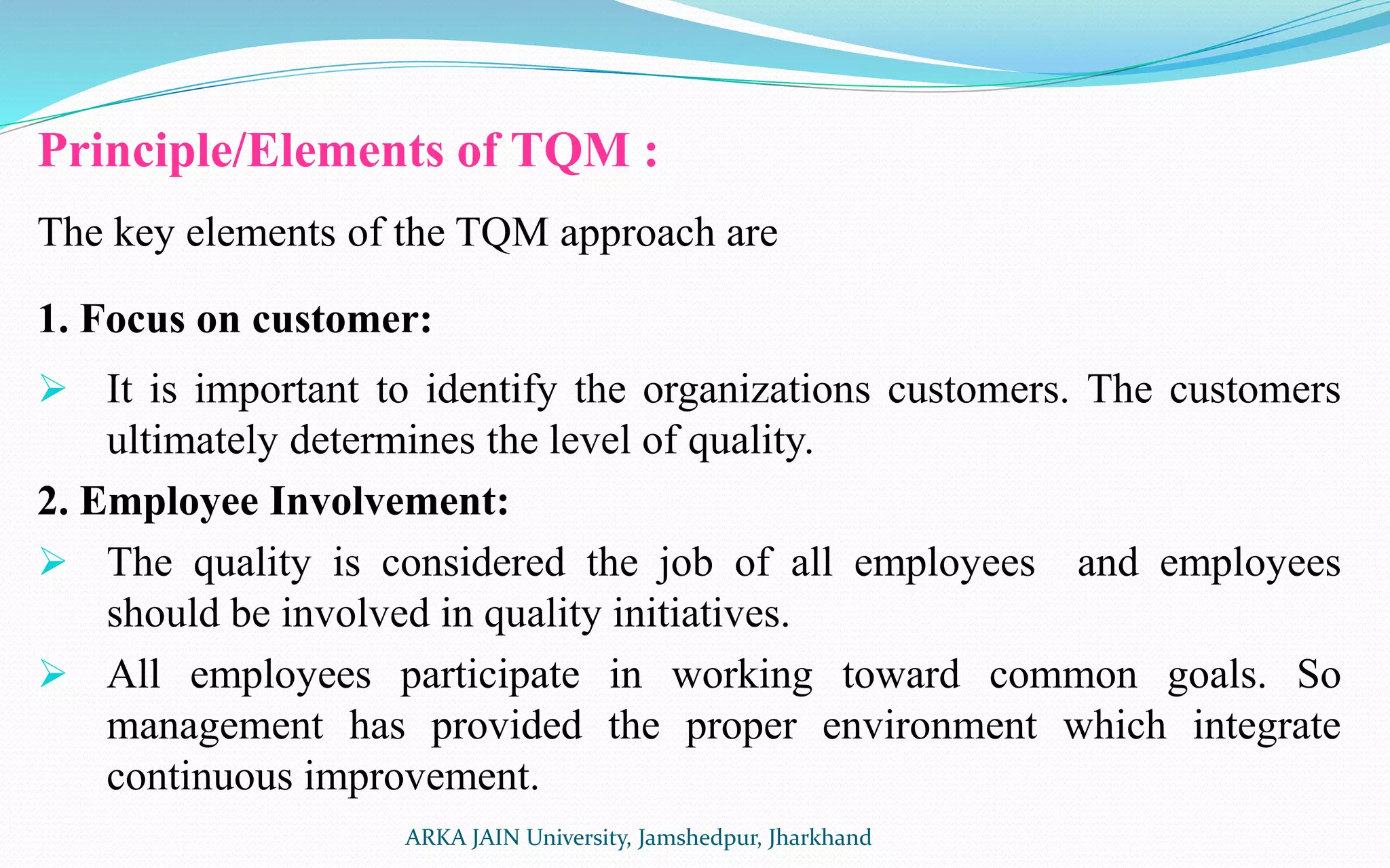 Total Quality Management (TQM): Definition, elements, philosophies, B ...