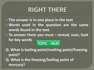 QAR-Question Answer Relationship | PPTX
