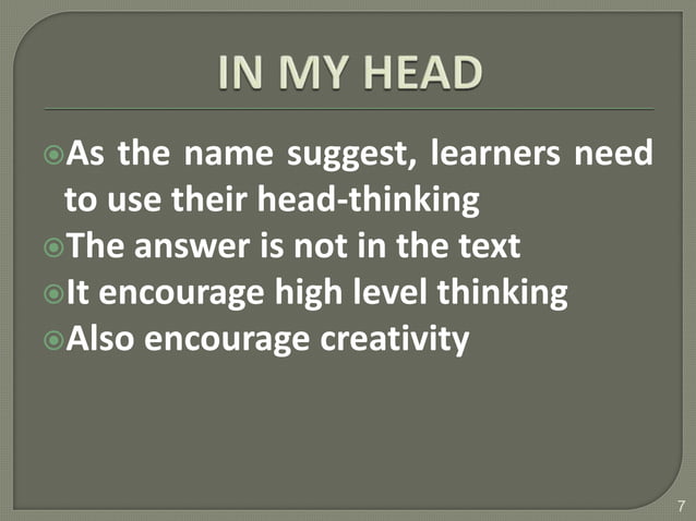 QAR-Question Answer Relationship | PPTX